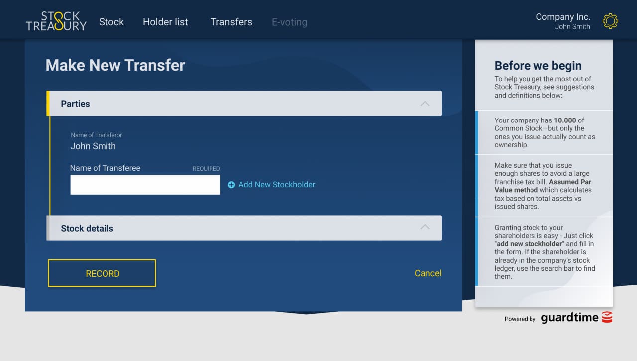 StockTreasury | Easiest Way To Manage Your Stocks